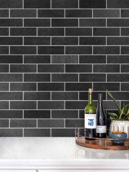 87+ Black Backsplash Ideas - ( Prove The Power ) Cool & Contemporary!